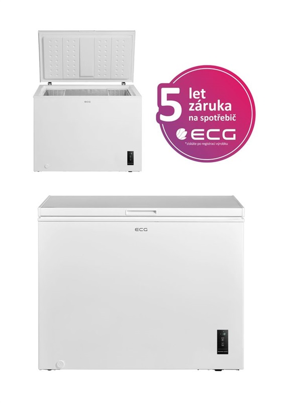 mrazničky ecg ECG EFP 12490 WE